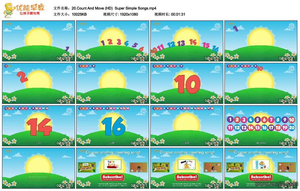 20 Count Move Super Simple Songs super Simple Songs 